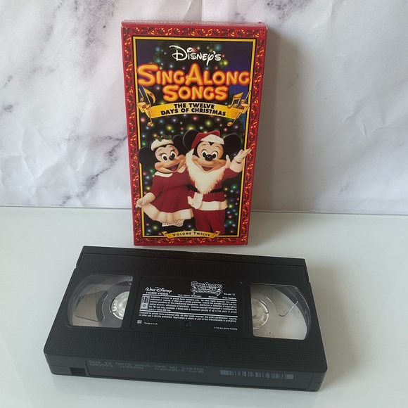Disney | Media | Disney Sing Along Songs The Twelve Days Of Christmas Volume 2 Vhs Tape | Poshmark